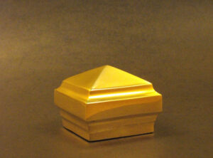 Fancy Square End Cap 486 | Brassworks USA